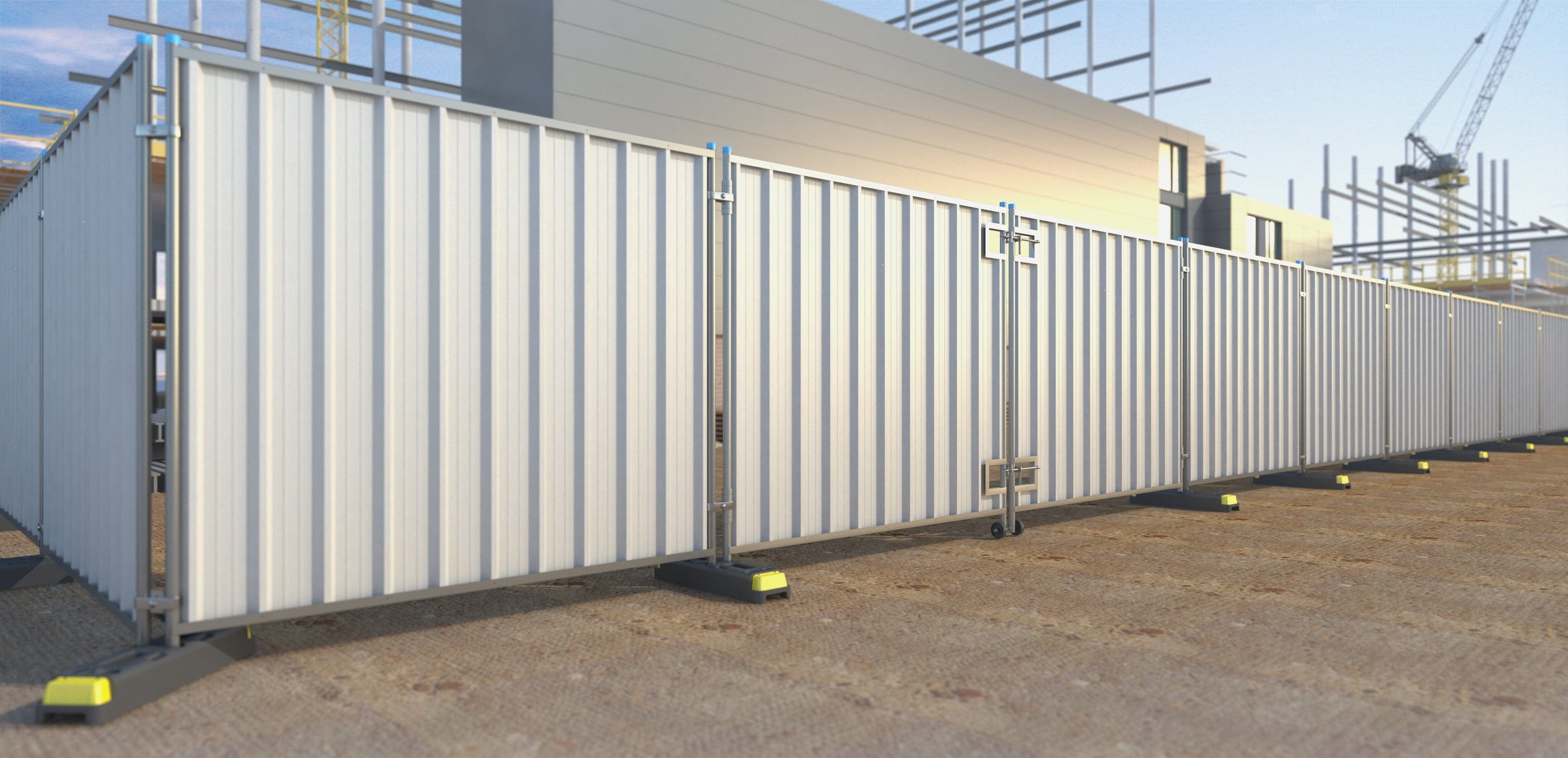 Hoarding Gate for Vehicles — Wade Building Supplies