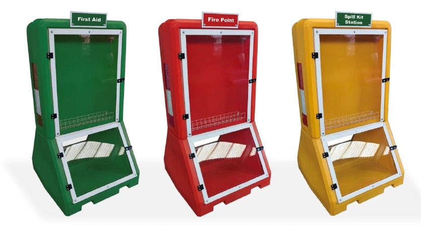 First Aid Station, Fire Safety Kit and Spill Kit Station | Wade — Wade ...