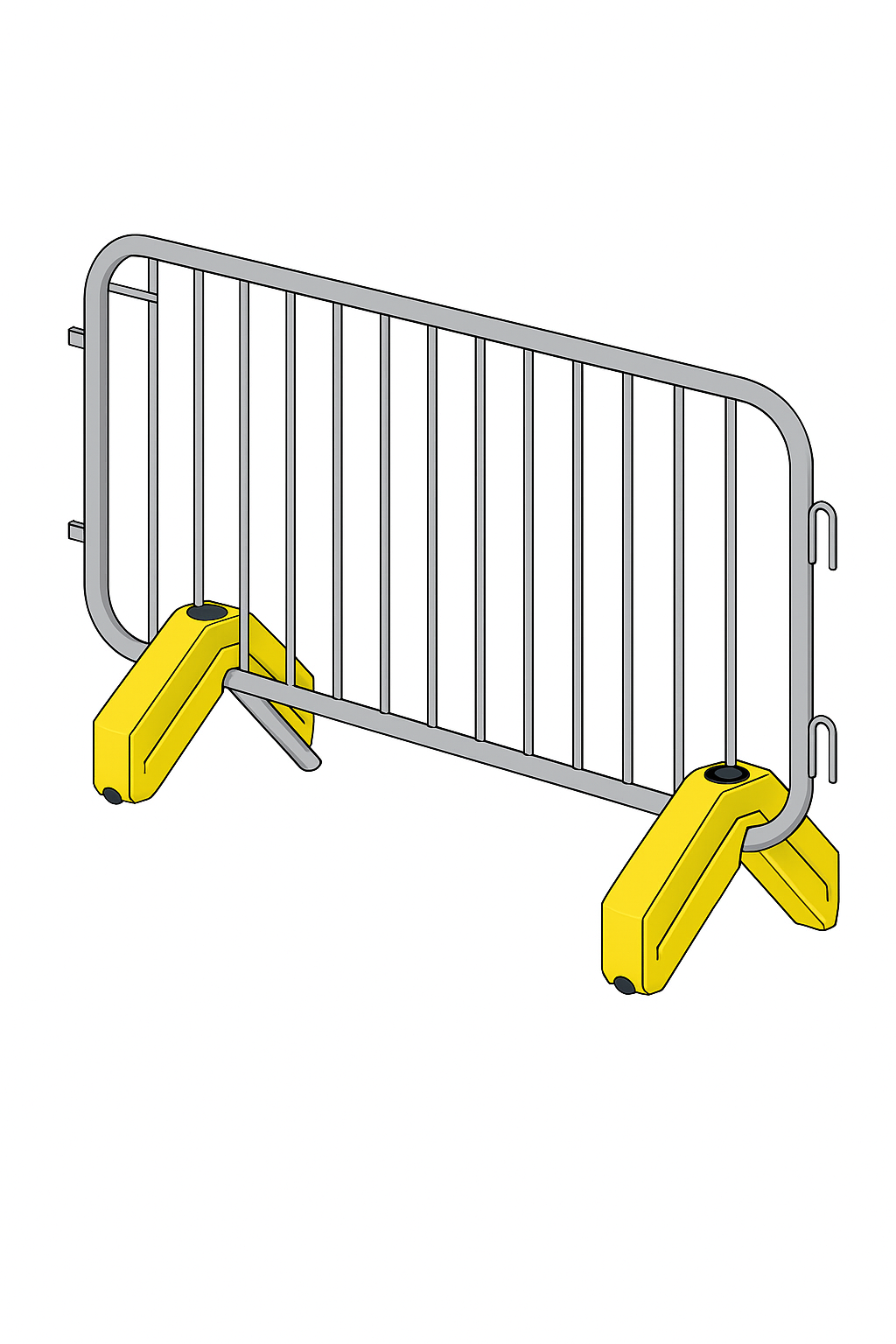 Crowd Control Barrier Ballast Block – Wade Building Supplies