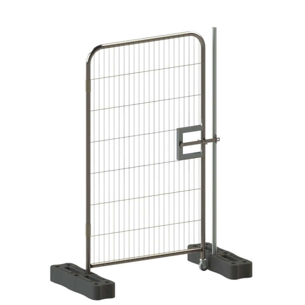 Temporary Fencing Pedestrian Gate — Wade Building Supplies