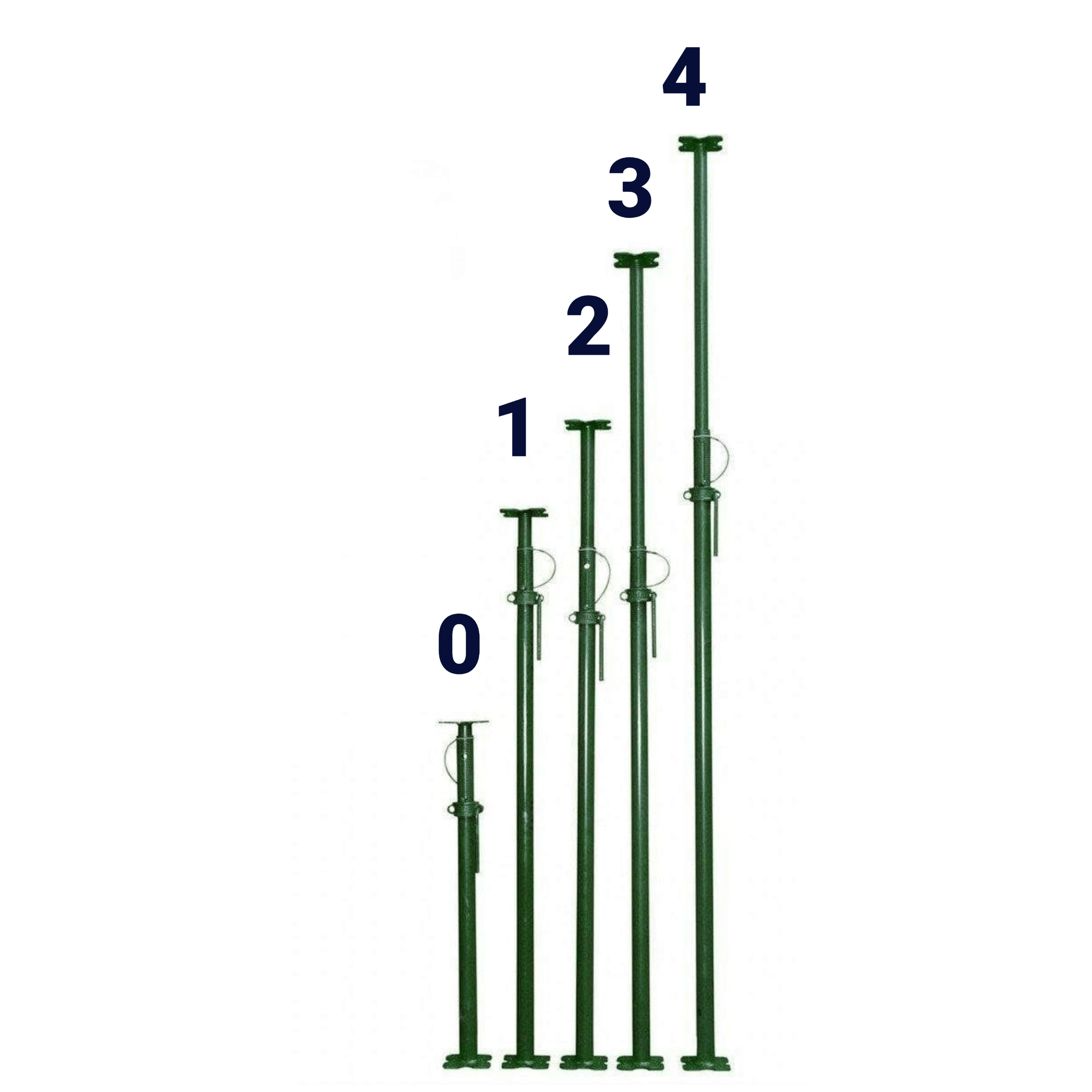 Size 2 Acrow Props | UK Stock | Wade Building Supplies | Delivered