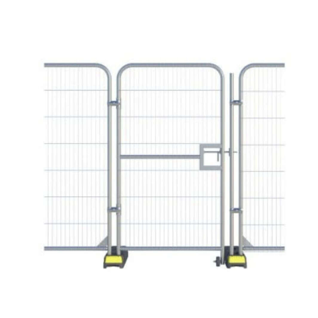 Temporary Fencing Pedestrian Gate — Wade Building Supplies