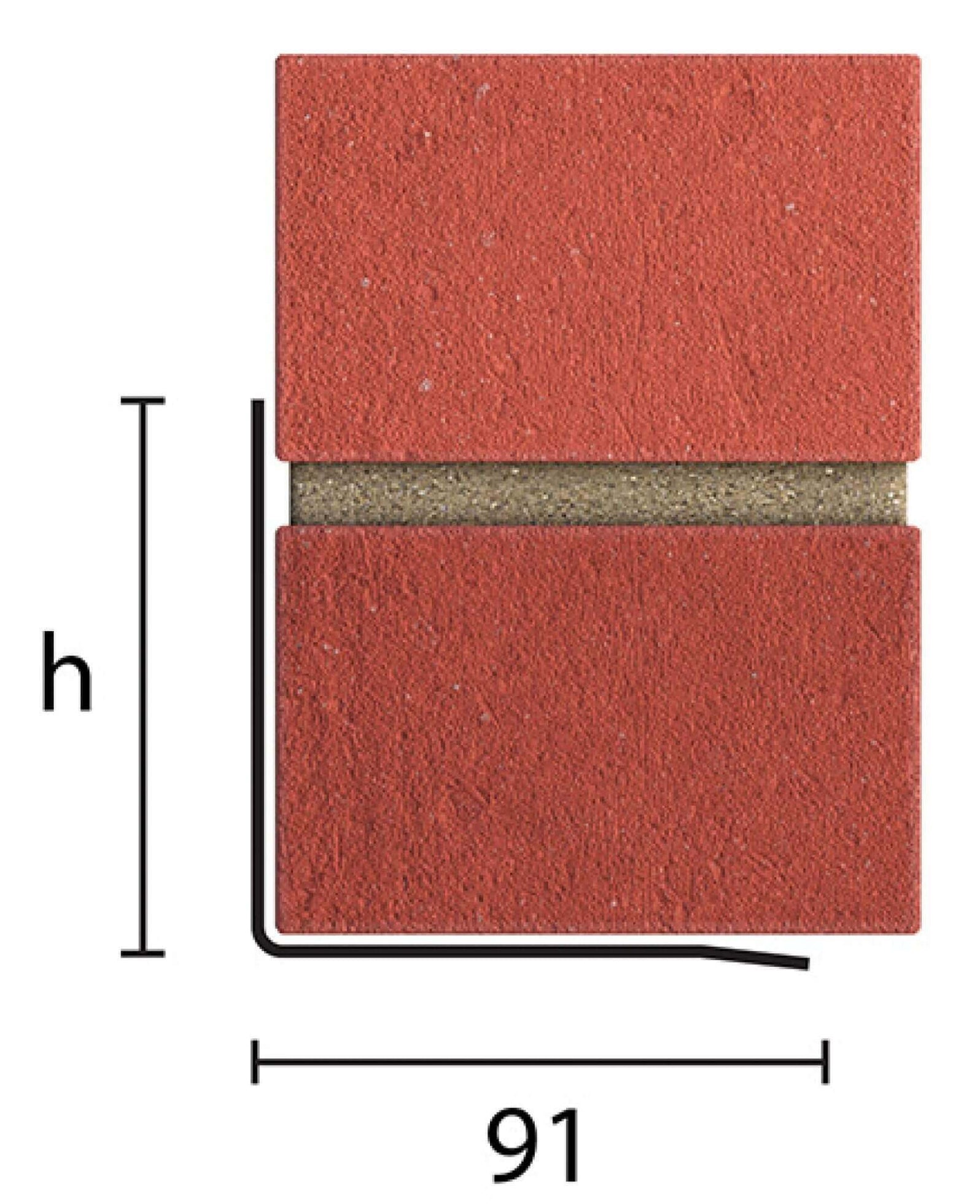 Catnic ANG Angle Lintel | Single Leaf | Solid Wall | Wade — Wade Building Supplies